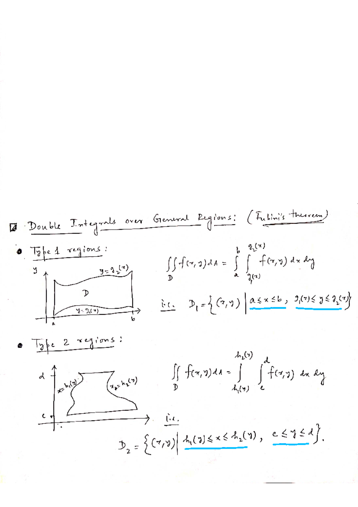 22 double integrals over general regions - MA 242 - Studocu