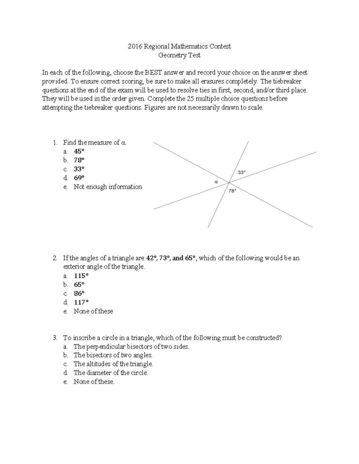 Exam 8 June Autumn 2016, questions and answers - 2016 Regional ...