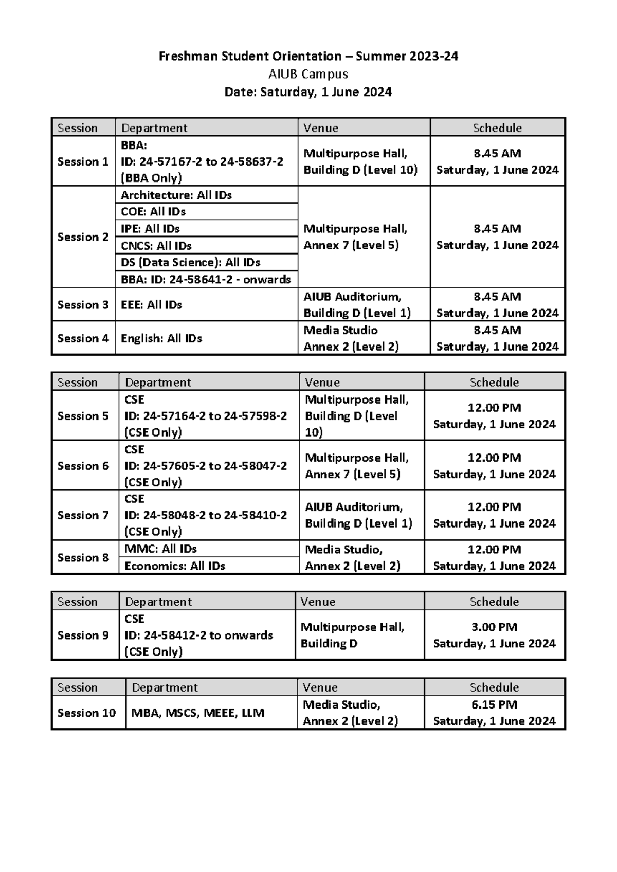 Orientation-notice summer-23-24 web-updated - Freshman Student ...