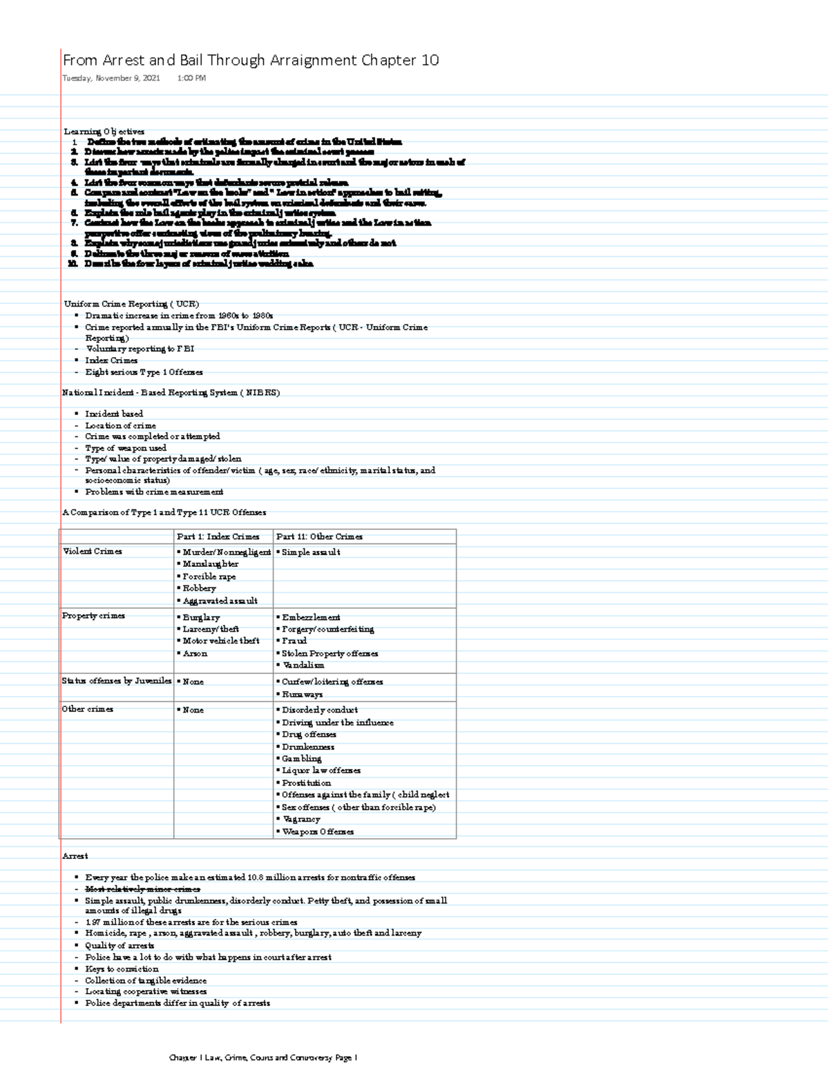 From Arrest and Bail Through Arraignment Chapter 10 - Learning ...