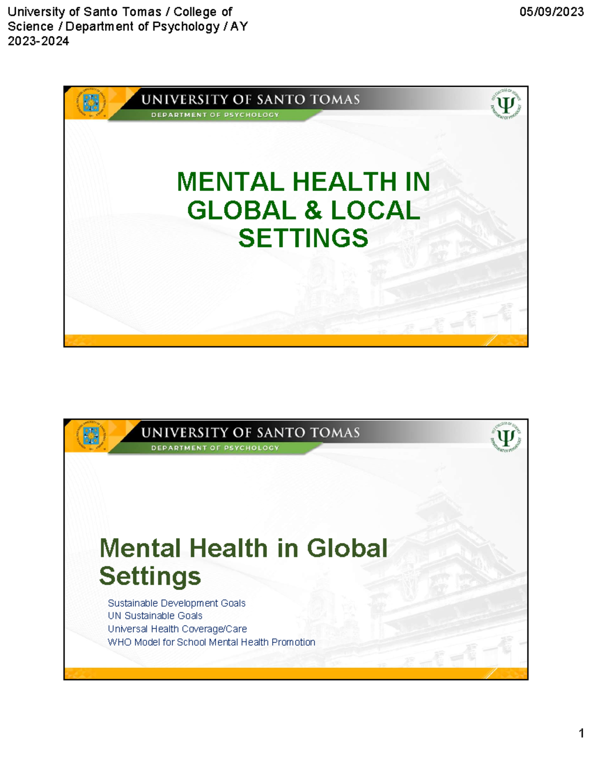 Elemhpsdp Hand outs Unit2 Edited - Science / Department of Psychology ...