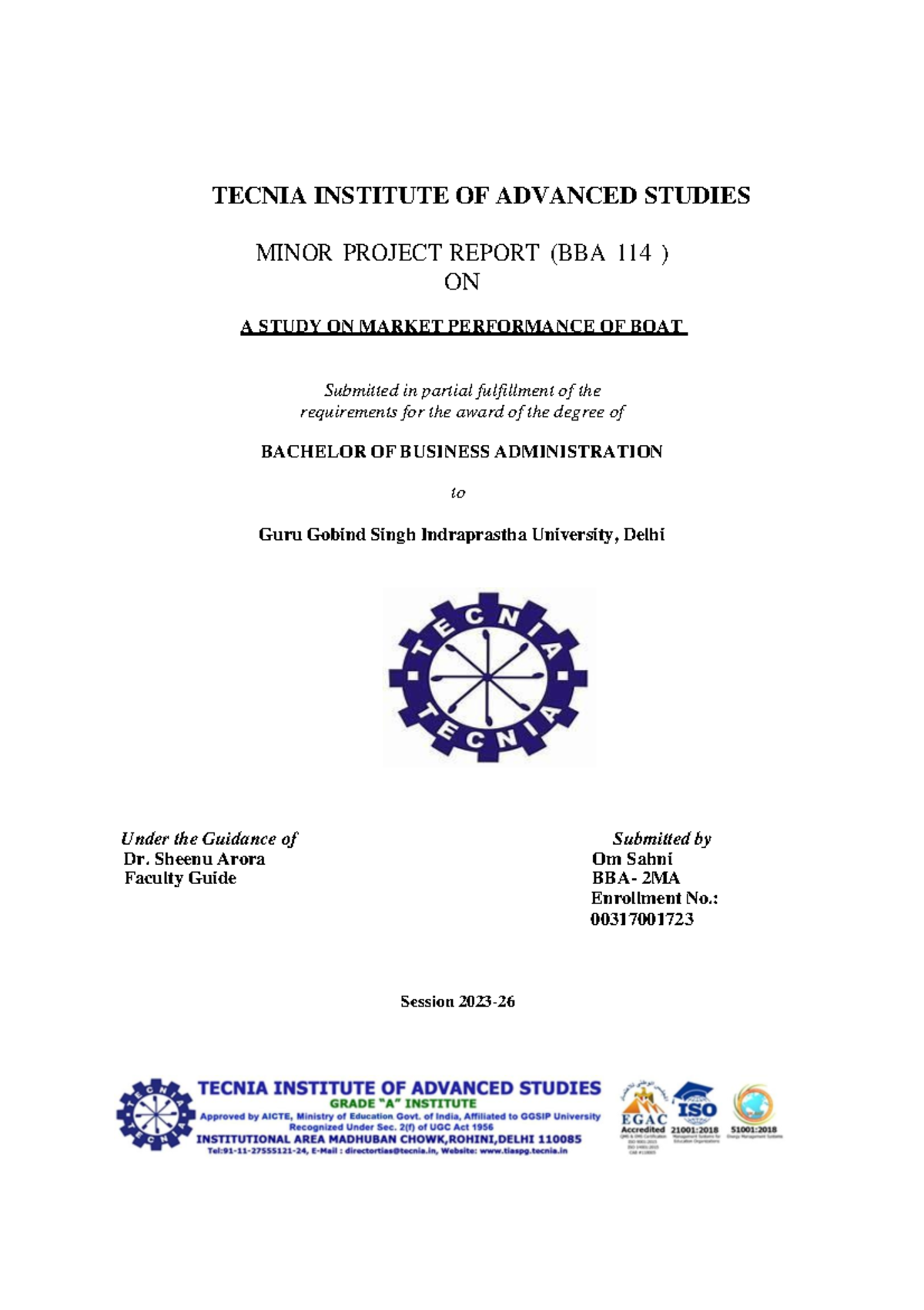 Ilovepdf merged removed - TECNIA INSTITUTE OF ADVANCED STUDIES MINOR ...