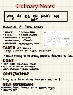 Culinary Nutrition Notes 3 - Government major US Agencies Food ...