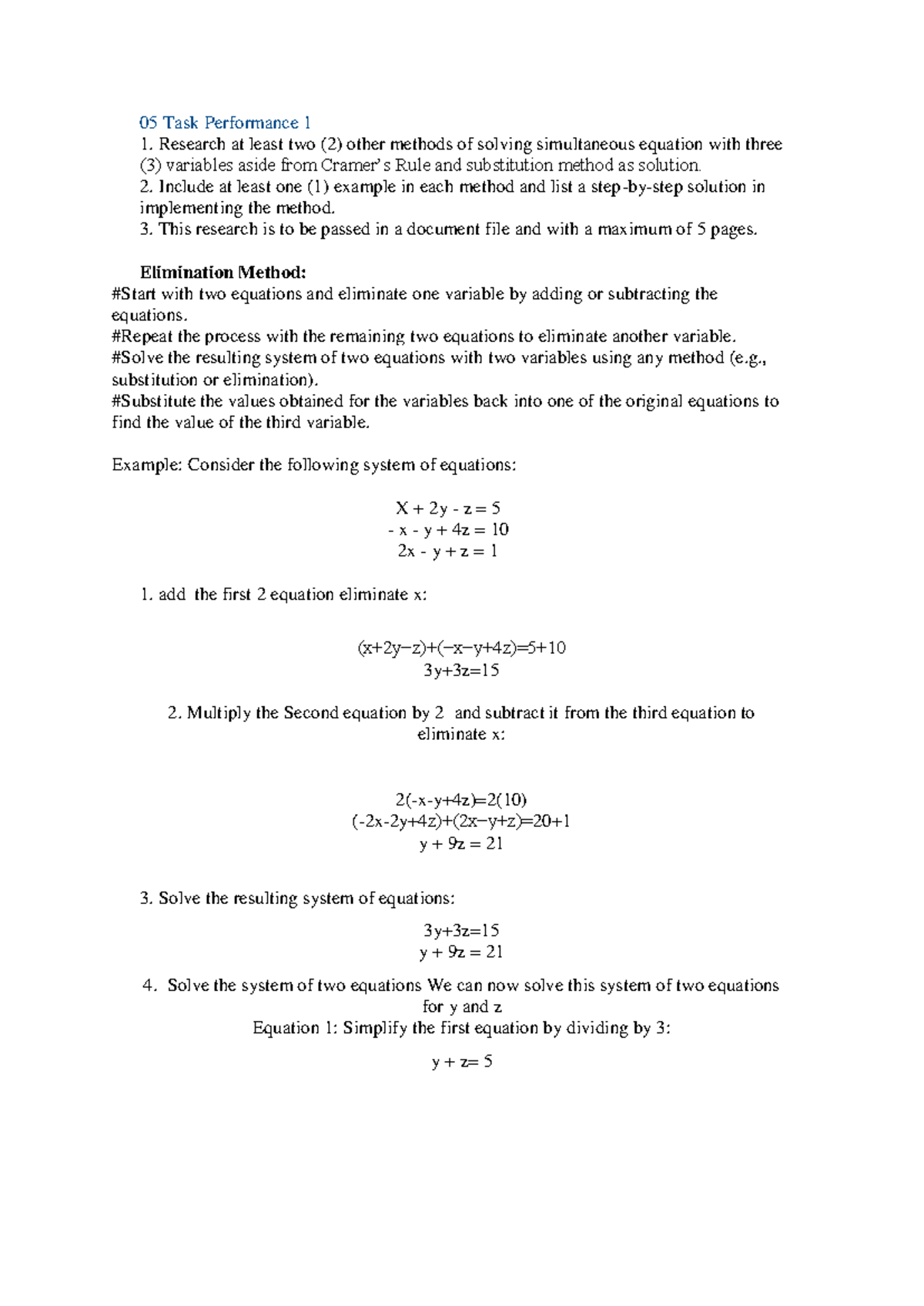 05 Task Performance 1 - STI - 05 Task Performance 1 Research at least ...