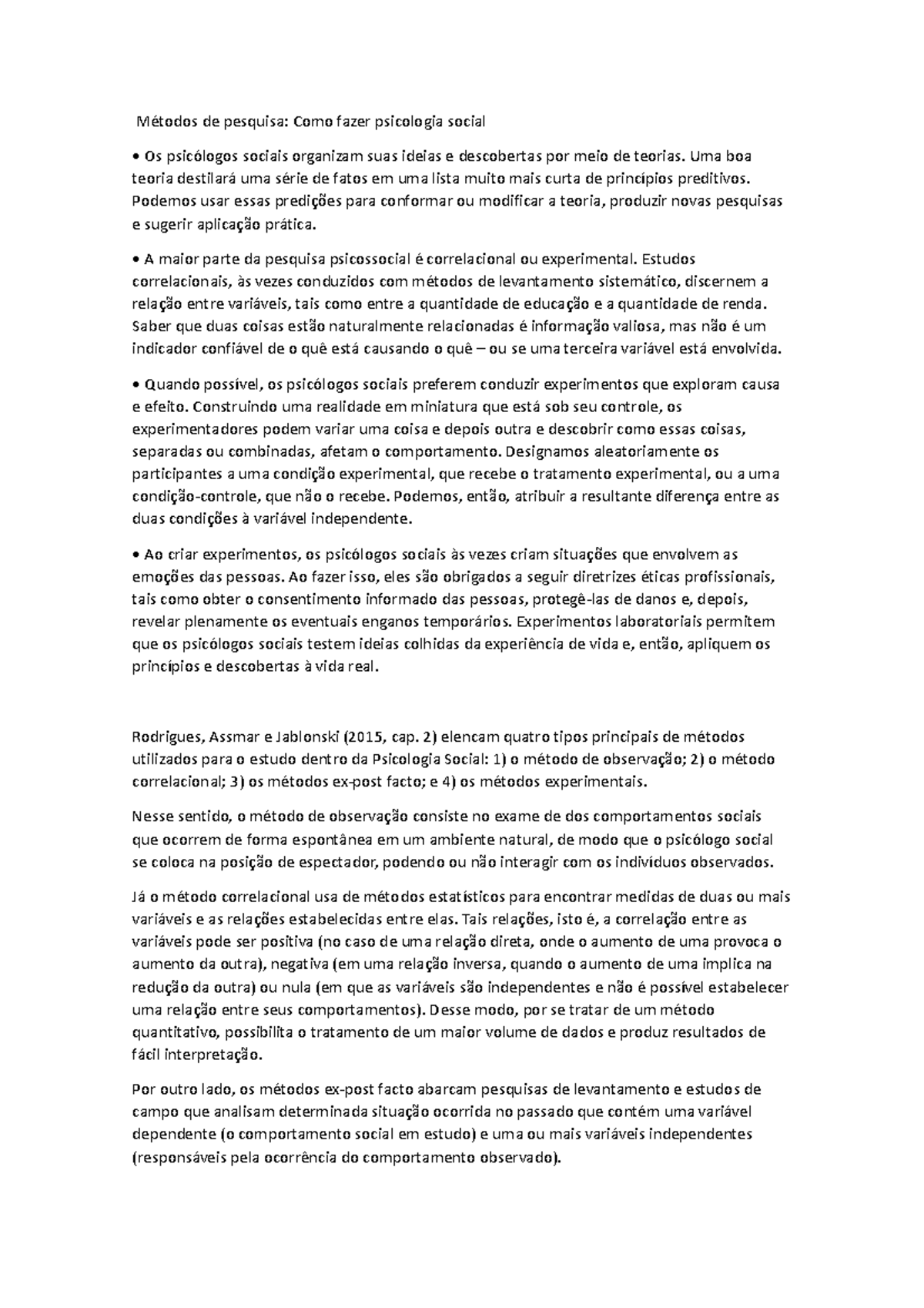 Métodos De Pesquisa - jkhdf - Métodos de pesquisa: Como fazer ...