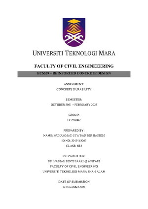 Ewc report example - BACHELOR OF INFORMATION SCIENCE (HONS) INFORMATION ...
