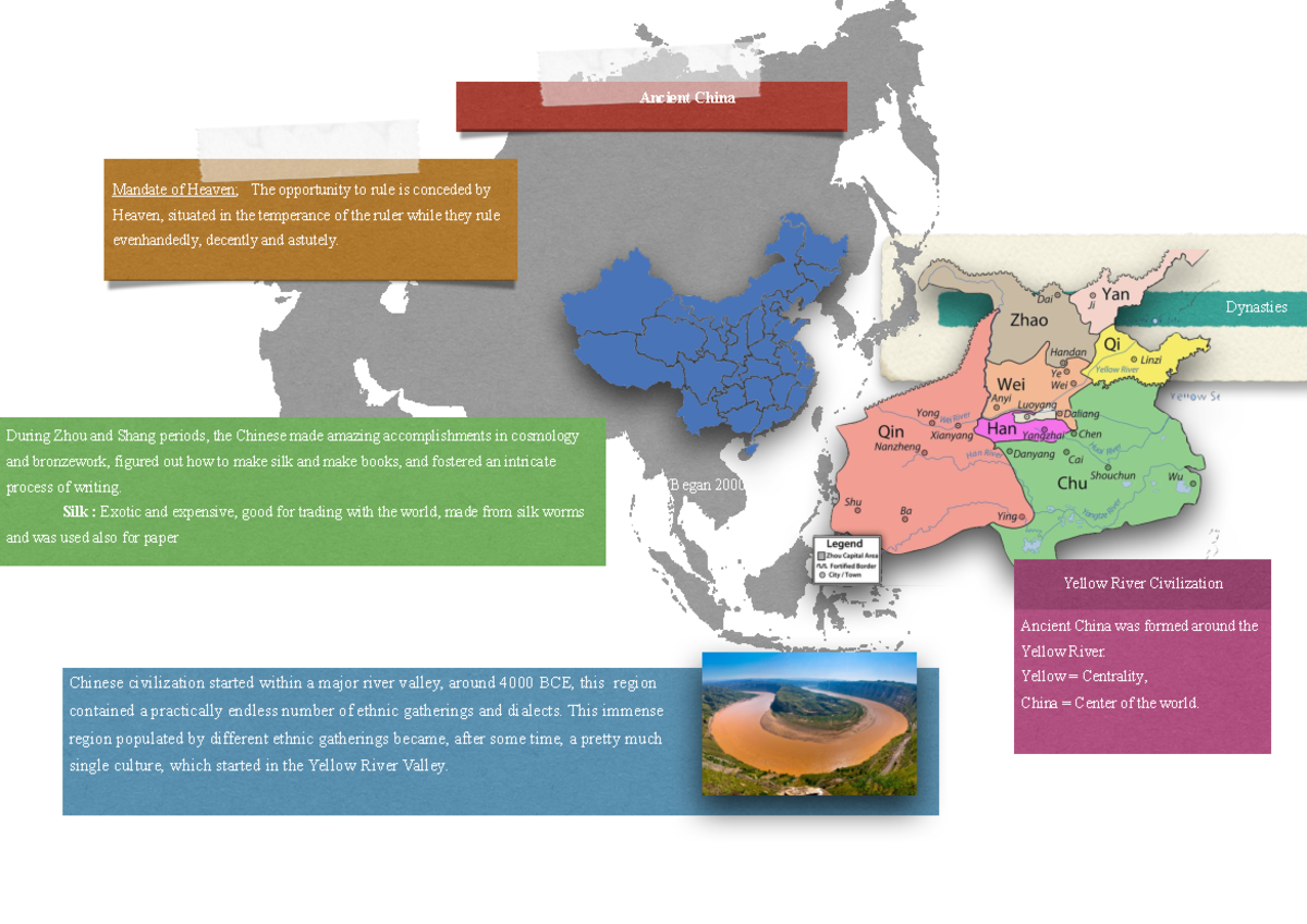 Ancient China - Dynasties (Began 2000 BC) Ancient China Mandate of ...