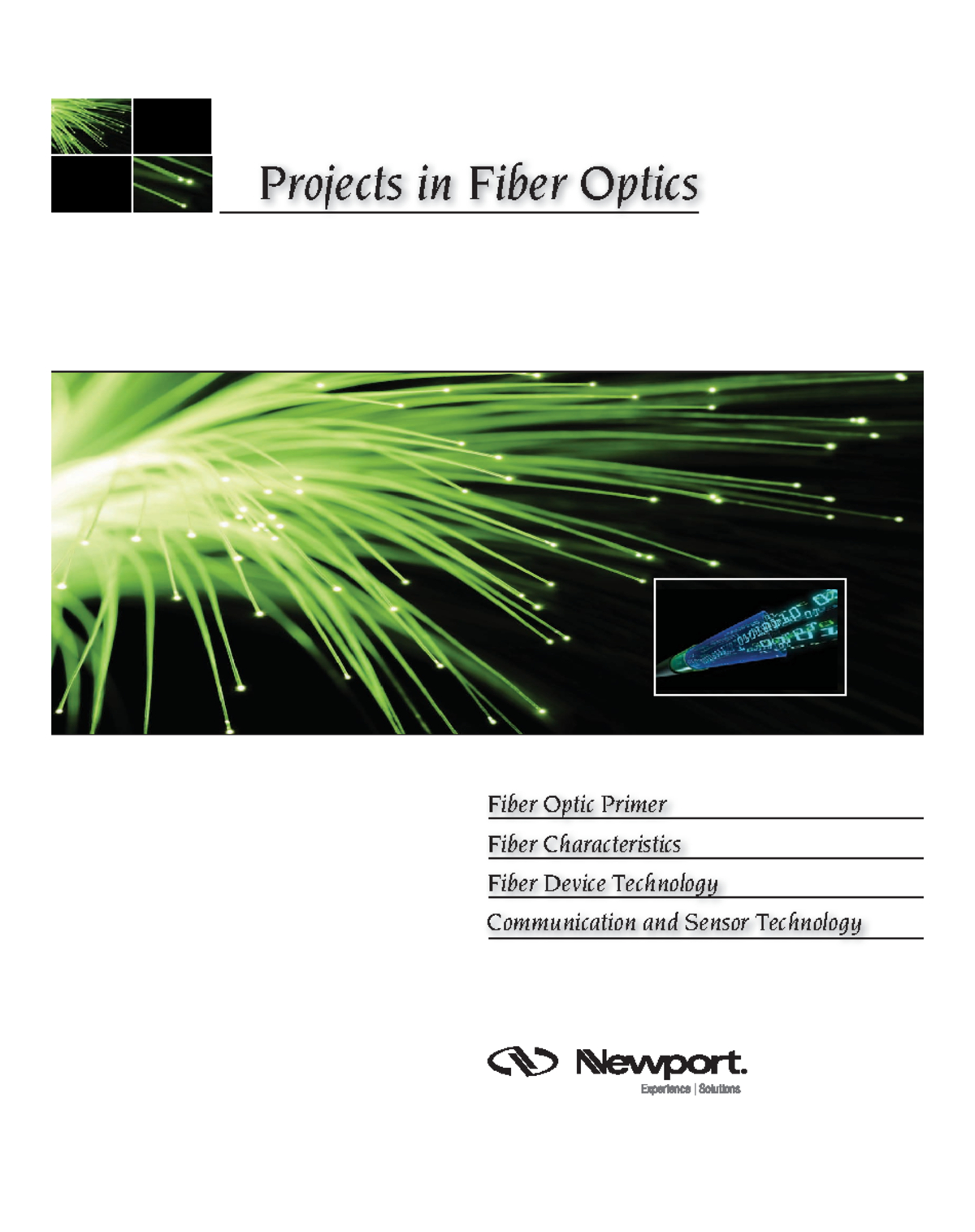 NWP FO Projects TOC - Best option fibre - Projects in Fiber Optics Fiber Optic Primer Fiber ...