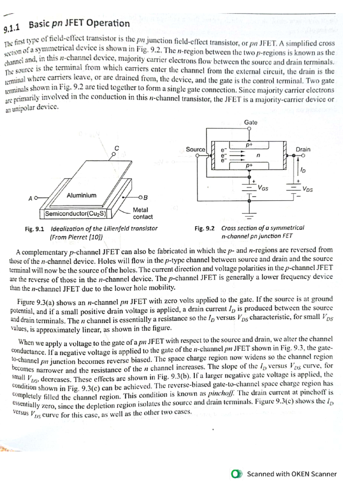 Jfet - All about jfet - Physics - Studocu