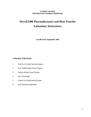 Laboratory Instructions - Introduce the methods of carrying out ...