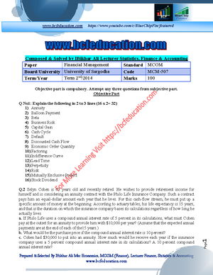 Proposal (Blood Donation Management System) - University of Sargodha ...