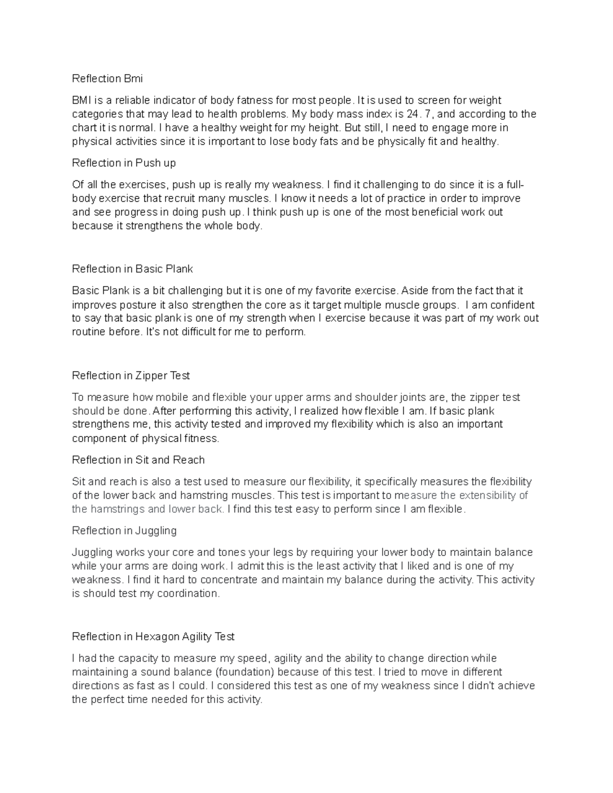 Reflection Bmi - body mass index - Reflection Bmi BMI is a reliable ...