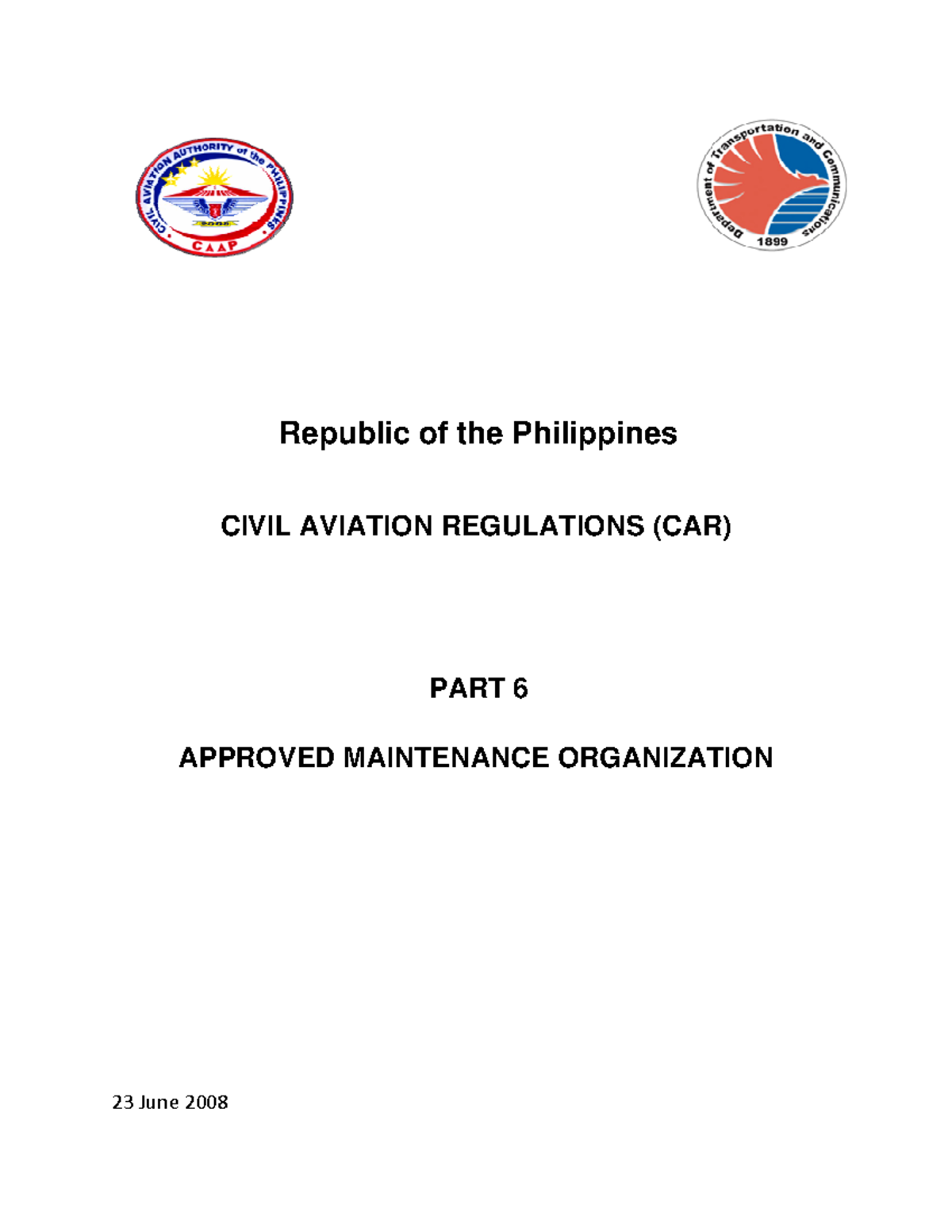 006 PCAR Approved Maintenance Organizations 2011 - Republic of the ...