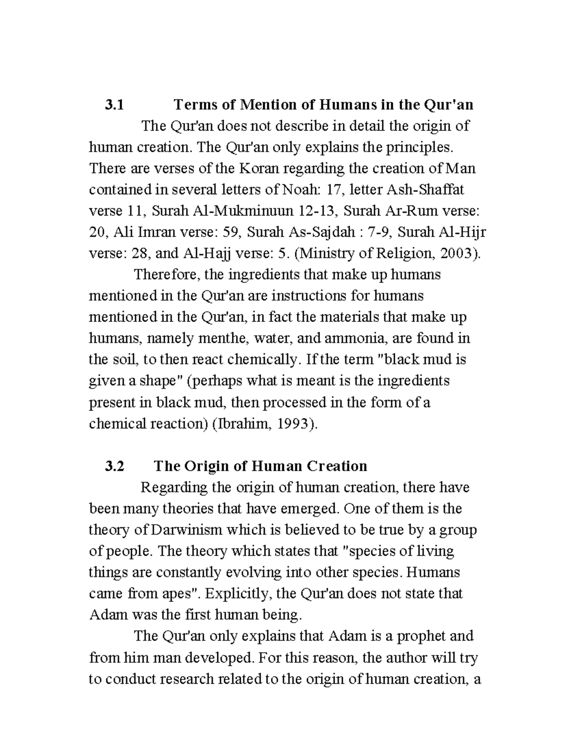 Humans IN Islamic VIEW - Islam Education - 3 Terms of Mention of Humans ...