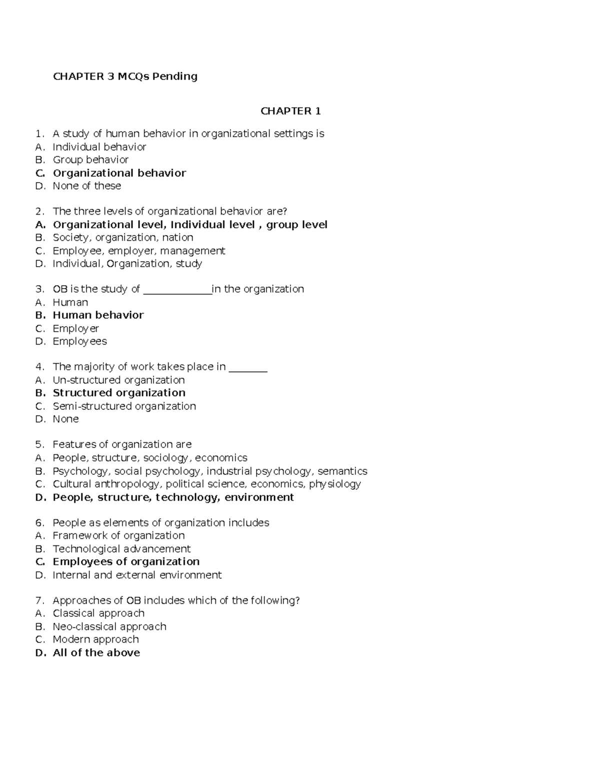 534476999 OB MCQs ALL - its and exam that i need to practice with so yeah im uploading it here ...