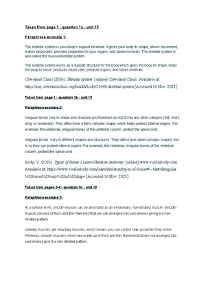 Unit 19 - Study Skills Portfolio - Studocu