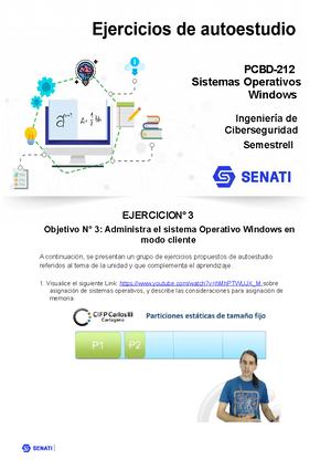 PCBD PCBD-212 Ejercicio T005 - Objetivo N° 5: Implementa una red ...