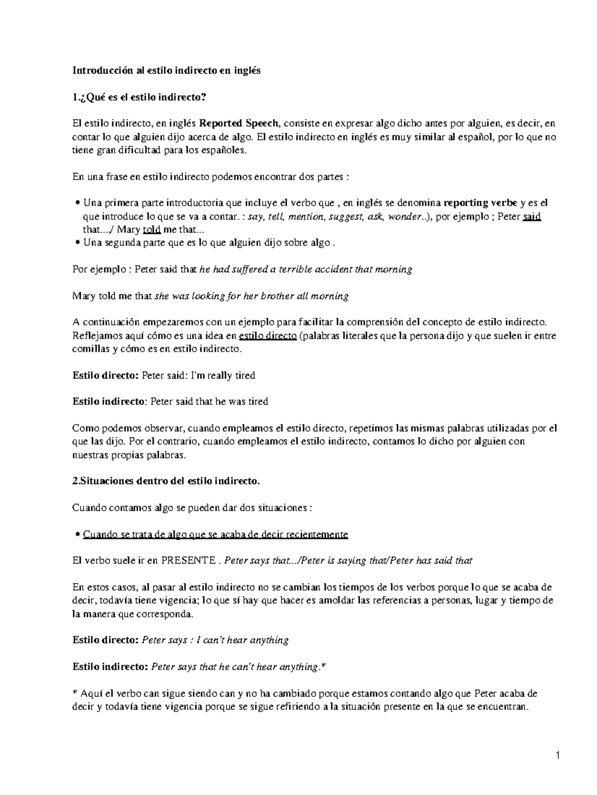 00031904 - apuntes de clase - Introducción al estilo indirecto en ...