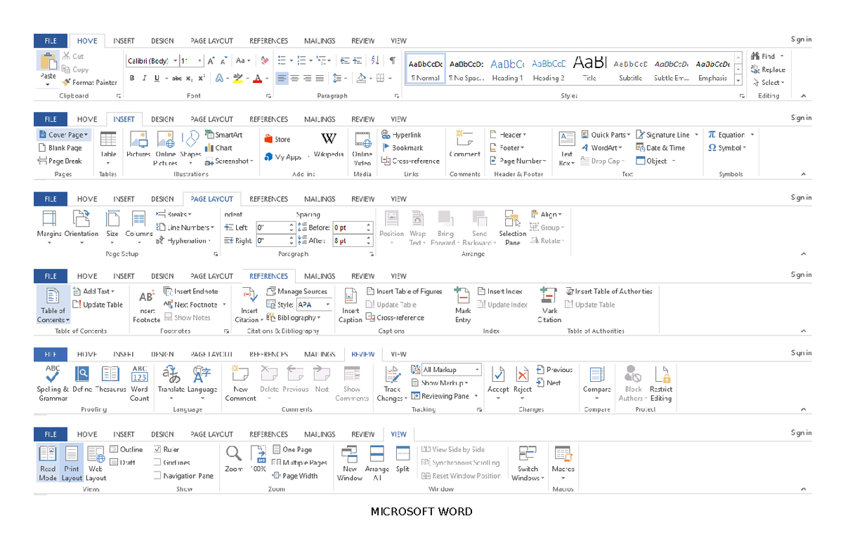 Microsoft WORD - Accontancy - MICROSOFT WORD - Studocu