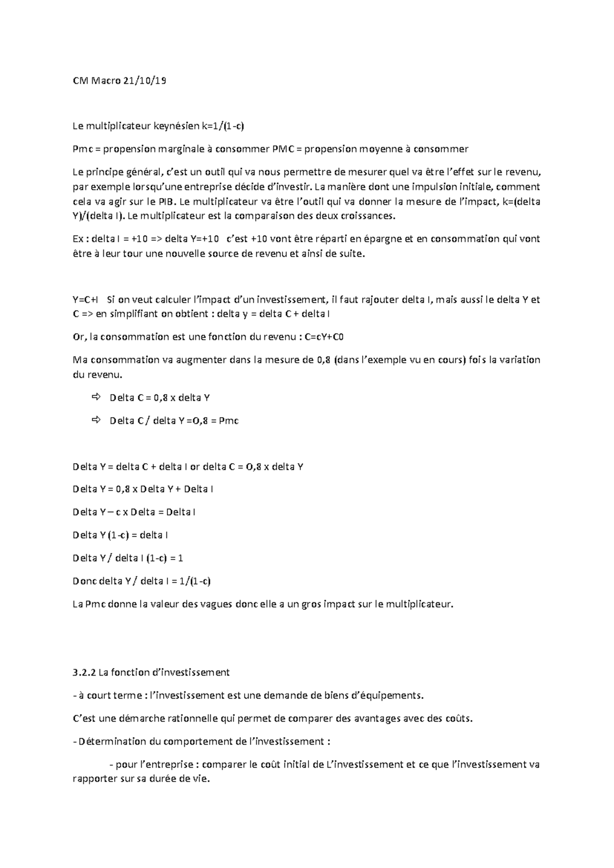 Cm Macroéconomie Warning Tt Undefined Function 32 Warning Tt Undefined Function 32 Cm