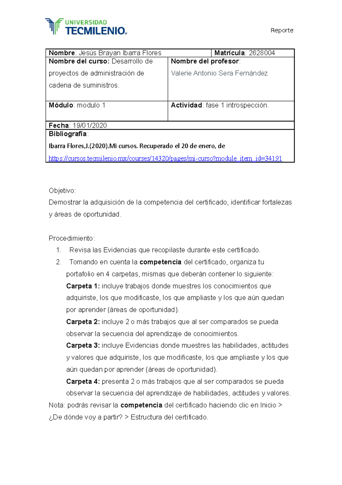 Preguntas, 3 cuartillas - Nombre : Jesús Brayan Ibarra Flores Matrícula ...