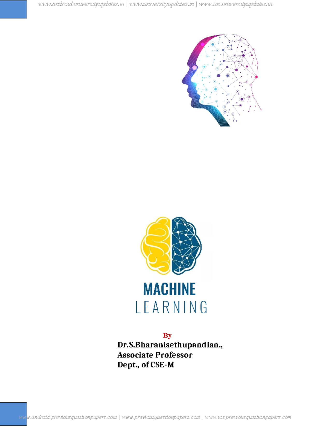 AI Lecture Notes - By Dr.S., Associate Professor Dept., of CSE-M NOT ...