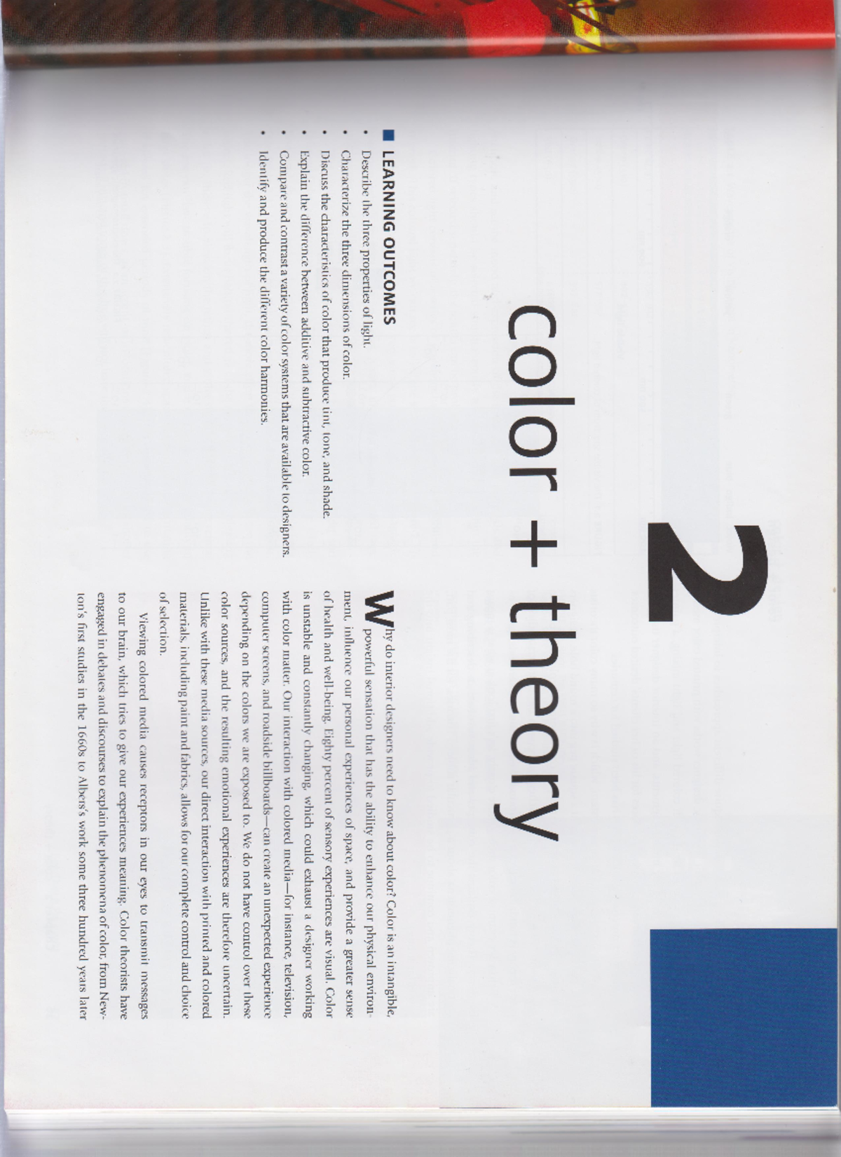 Chapter 2 of color and light - ARCHST 3100 - Studocu