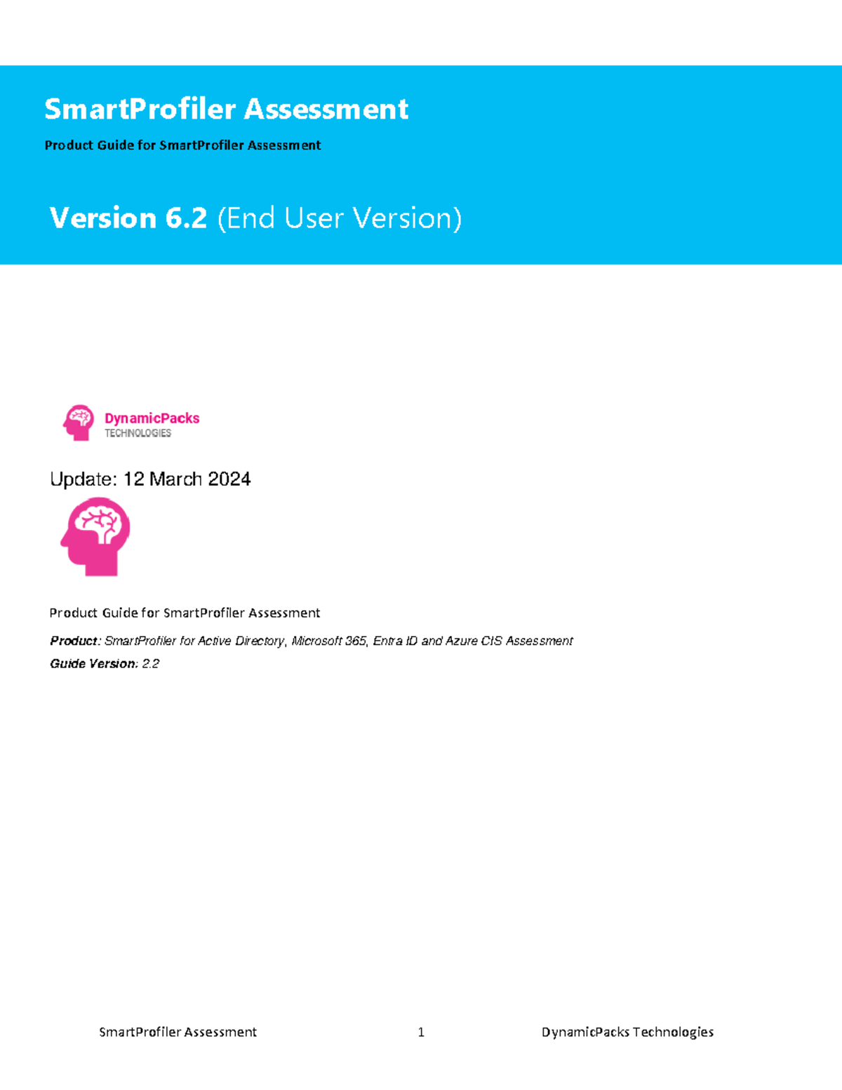 Smart Profiler Guide - SmartProfiler Assessment Product Guide for ...