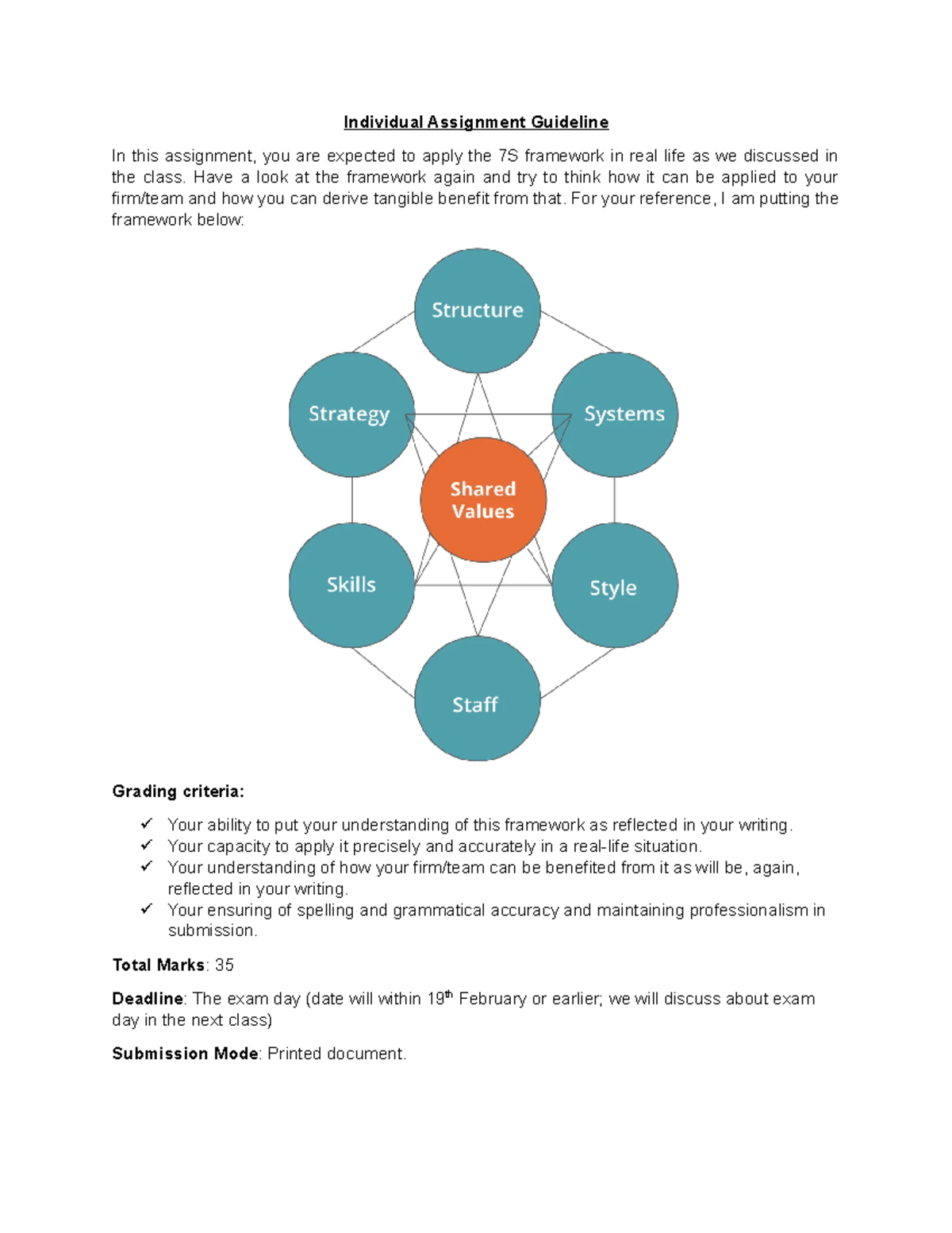 PRM Asignment - good notes - Individual Assignment Guideline In this ...