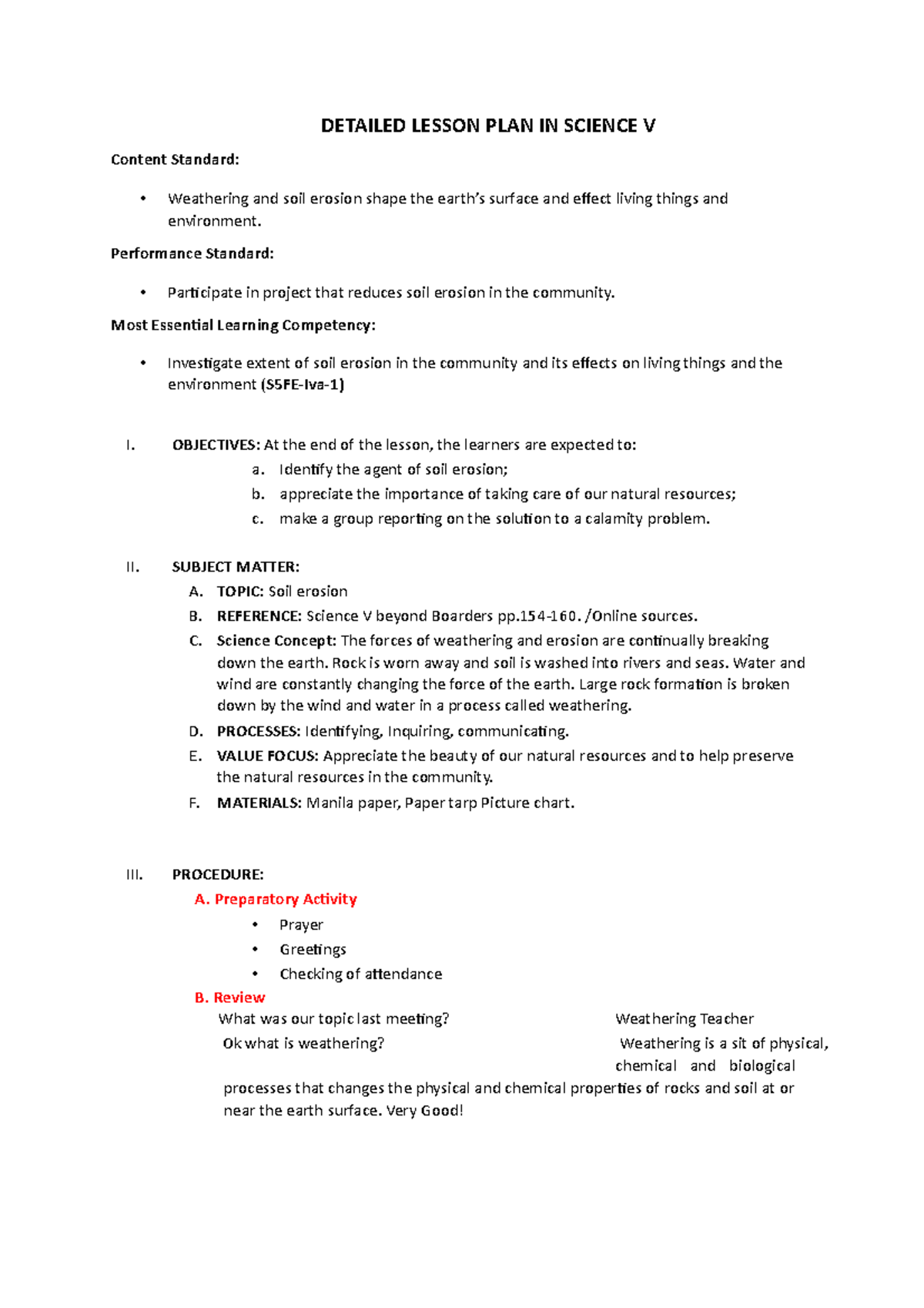 Final Lotilla Detailed- Lesson-PLAN-IN- Science-V - DETAILED LESSON ...