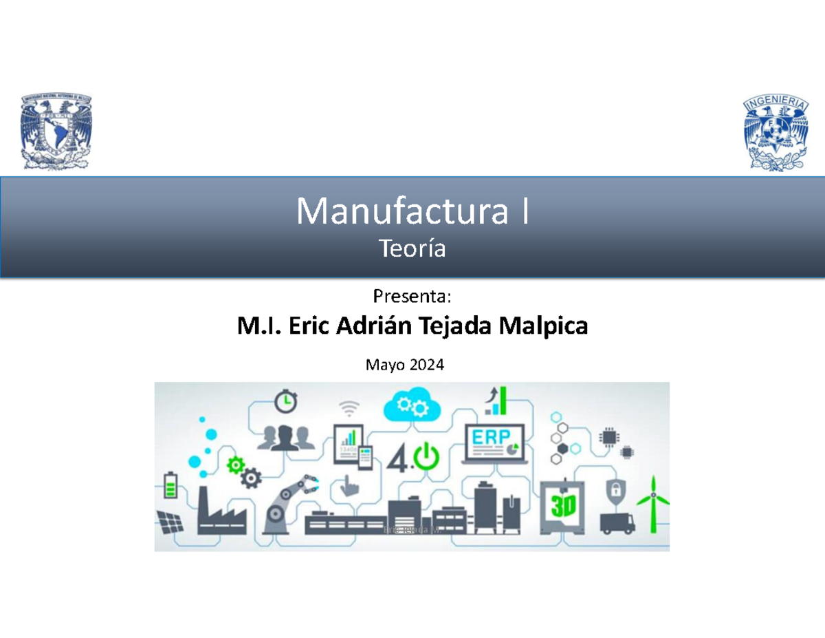 7.1 Procesamiento de plasticos Parte 1 y 2 - Manufactura I Teoría ...