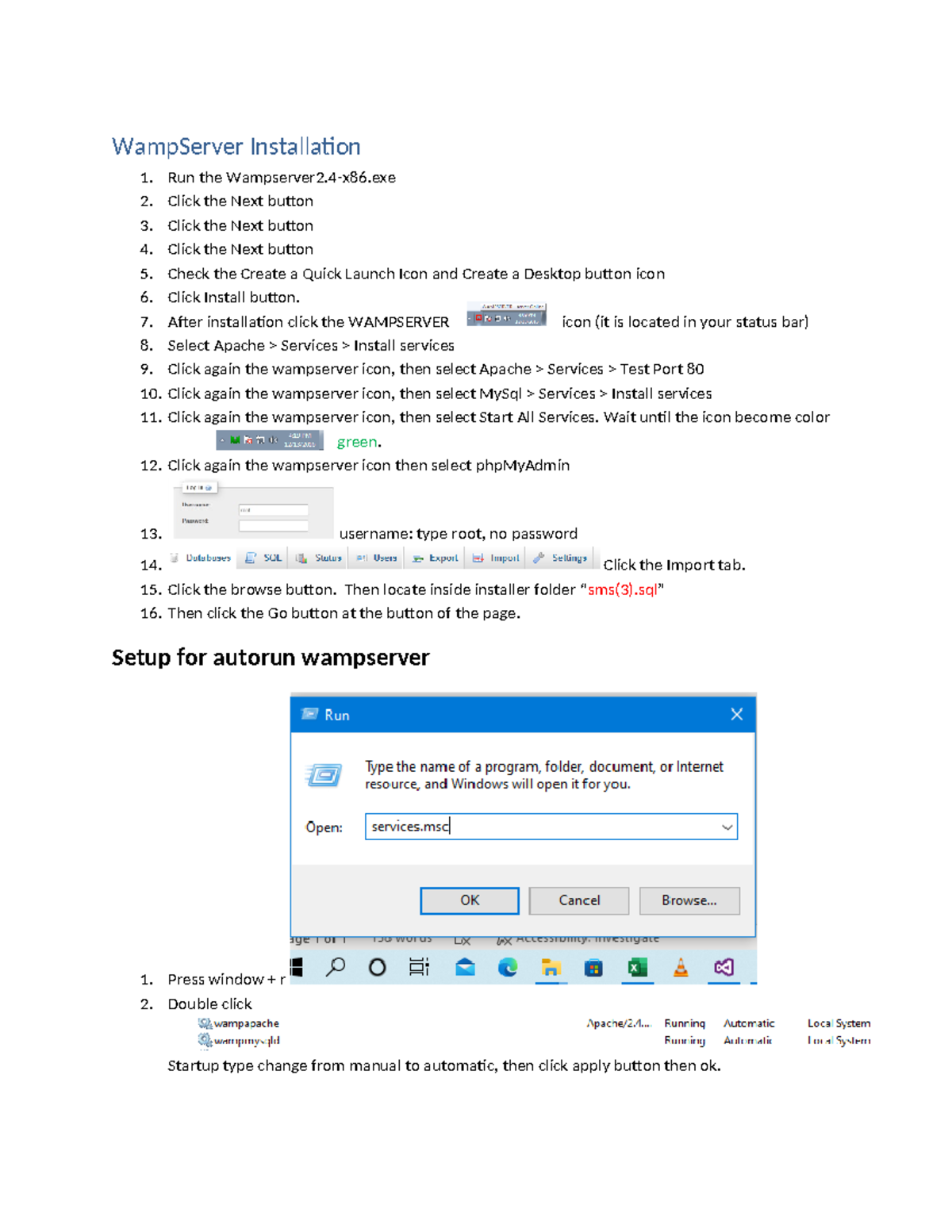 Installation None Wampserver Installation Run The Wampserver24 X86 Click The Next Button