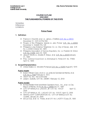 Chapter 2 part 2 - LAW ENFORCEMENT OPERATION - CLASSIFICATION OF LAW ...