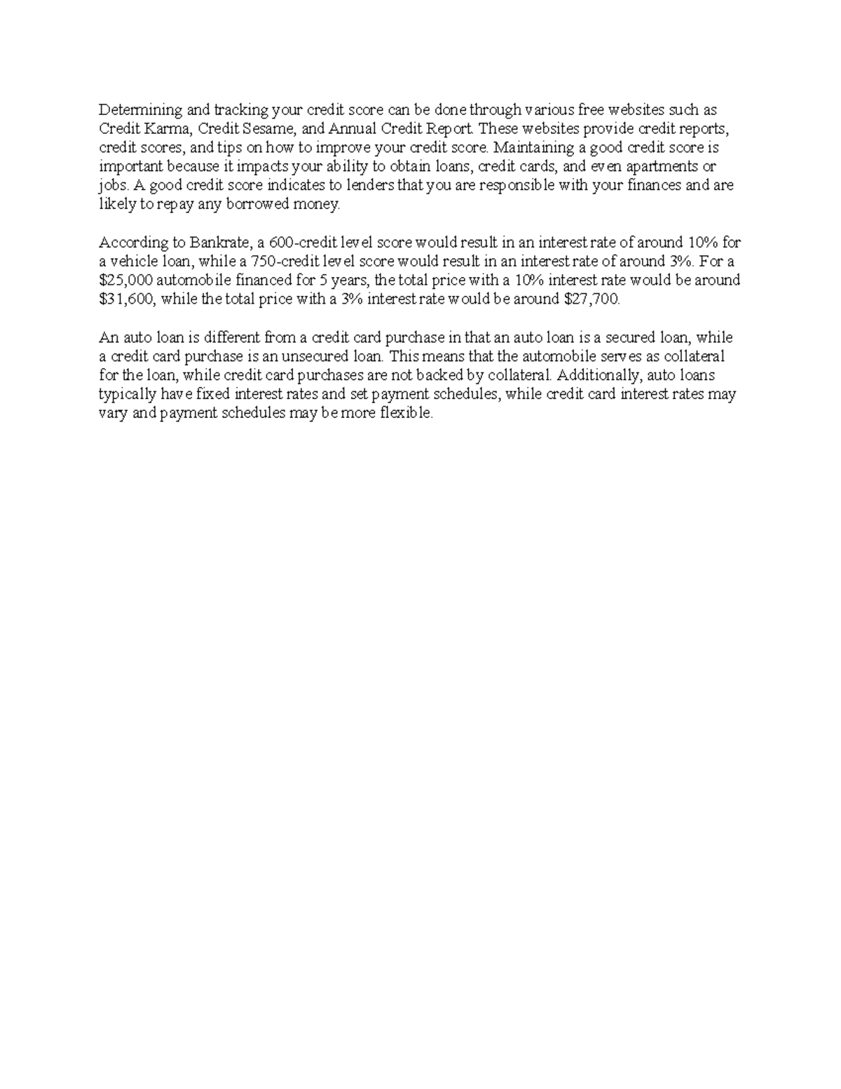 Financial Portfolio Project - Part 4 - Determining and tracking your ...