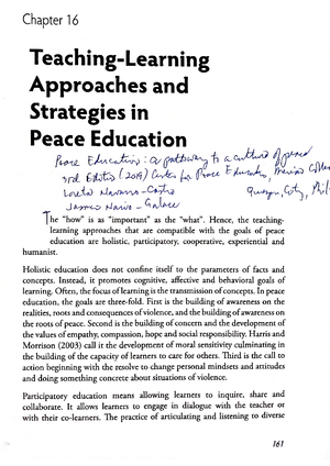 EDUC 9-notes Part 1 - Notes - EDUC 9: THE TEACHER AND THE SCHOOL ...