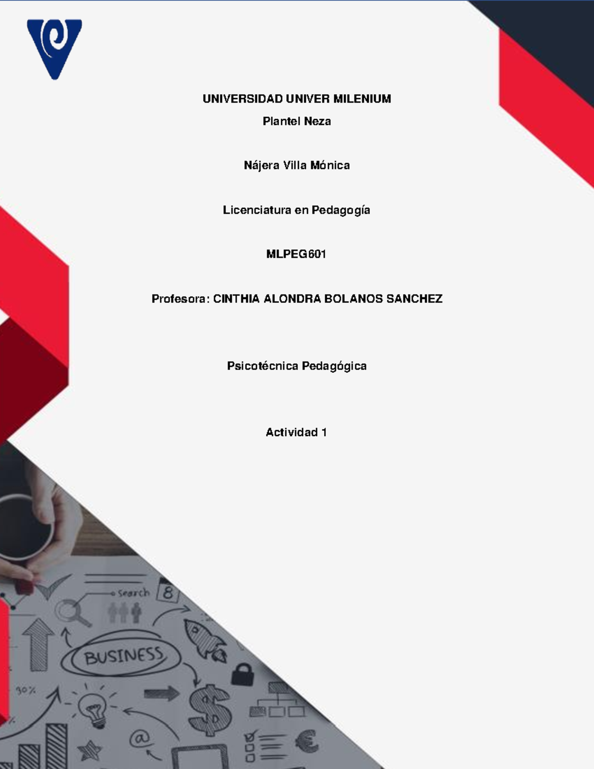 Act Apren 1 MNV - Dfggh ha hhf - UNIVERSIDAD UNIVER MILENIUM Plantel ...