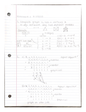 Homework 3 - Dr. Olga Sokratova - MATH:4060 - Studocu