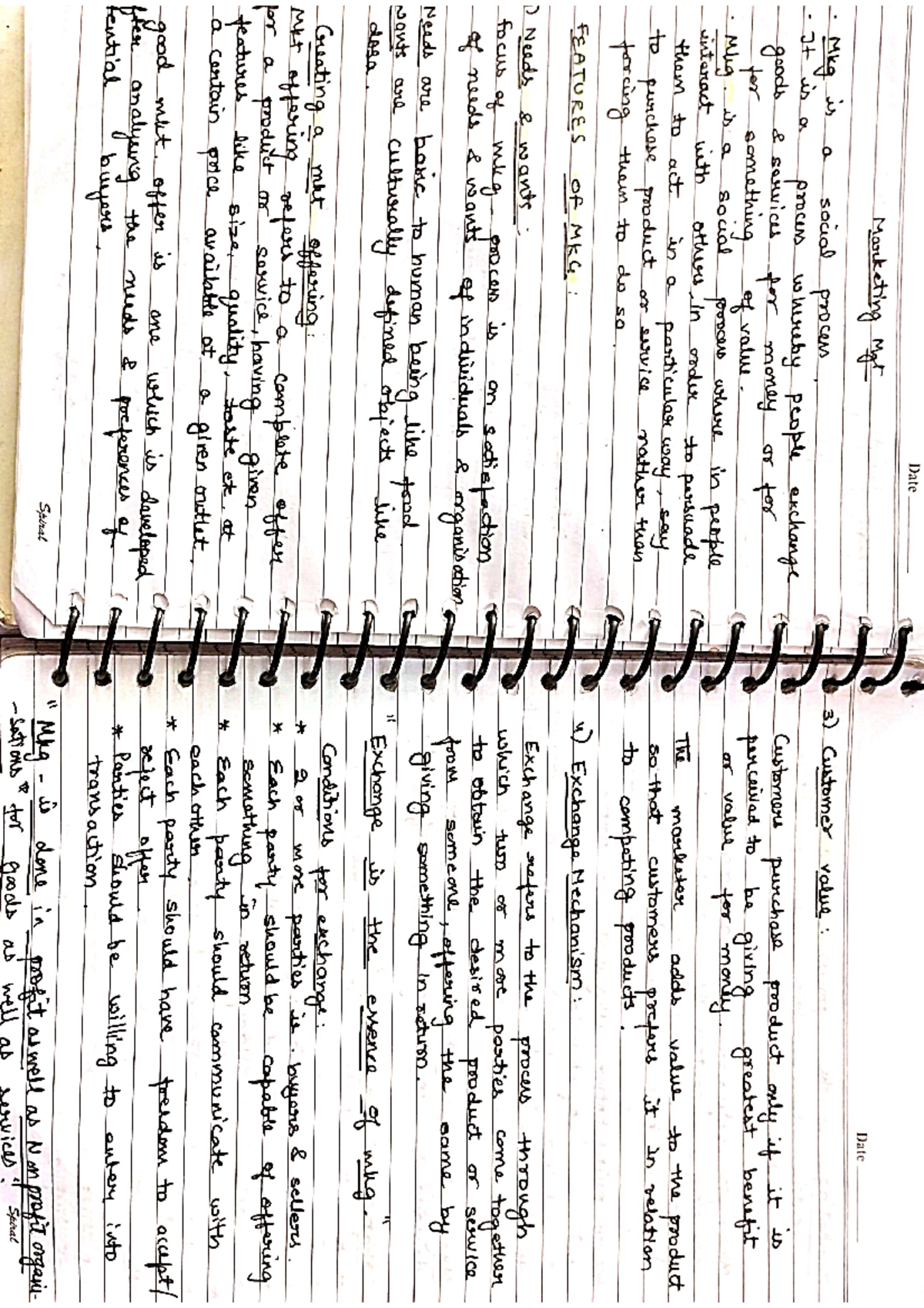 11. marketing mgt - sdsdsds - Date Marketing Mgt Date 3) Customer value ...