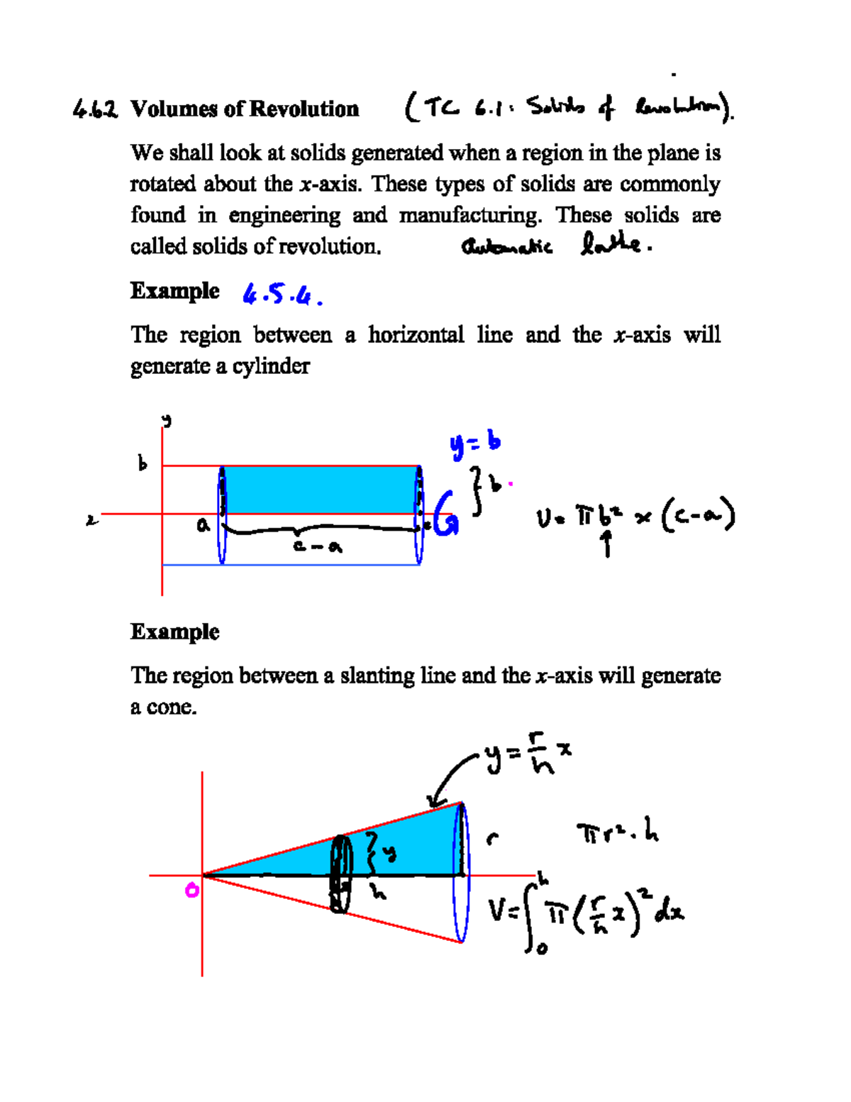 Week 4 Calculus Lecture 4 notes - PHYS1000 - Studocu
