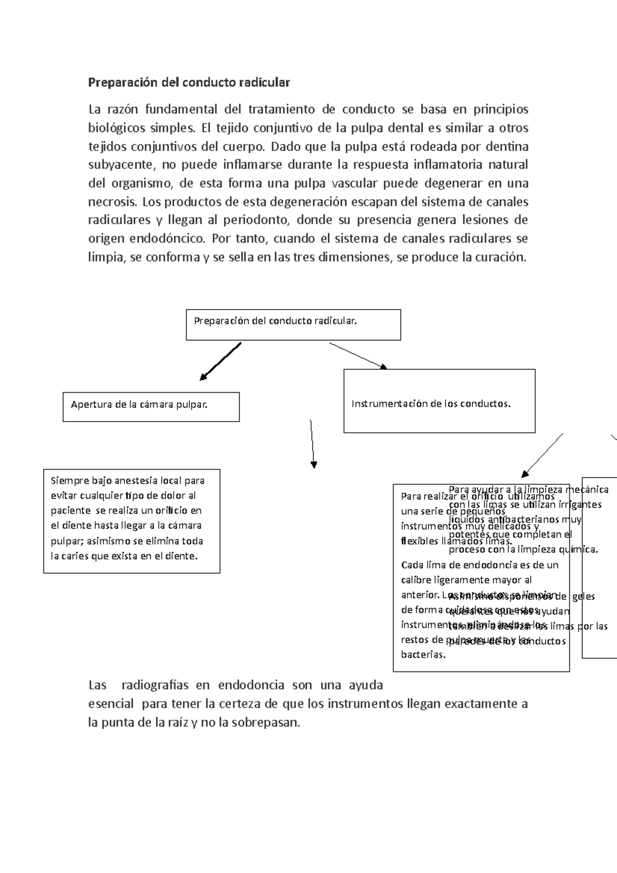 Preparación del conducto radicular-Victor Balbuena - Preparación del ...