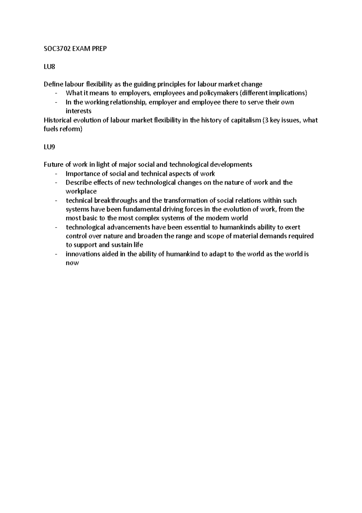 SOC3702 EXAM PREP - Exam preparation session for November 2022 ...