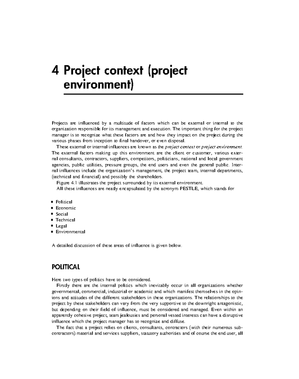 4-Project-context-project-environ 2007 Project-Management-Planning-and ...