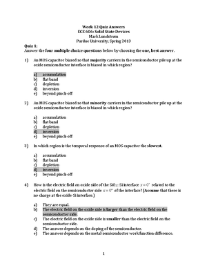 HW3 S2022 - Homework - ECE 305 – Spring 2022 Homework 3 (We will have a ...