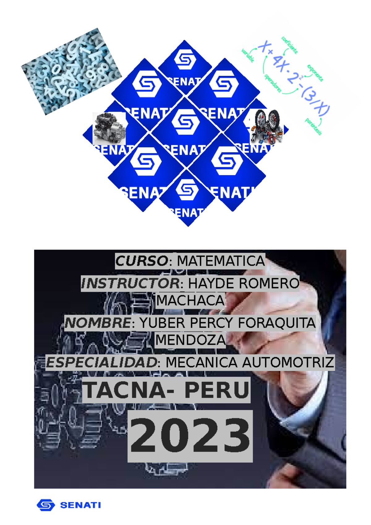 SCIU SCIU-163 Trabajofinal Yuber Foraquita Mendoza - CURSO: MATEMATICA ...