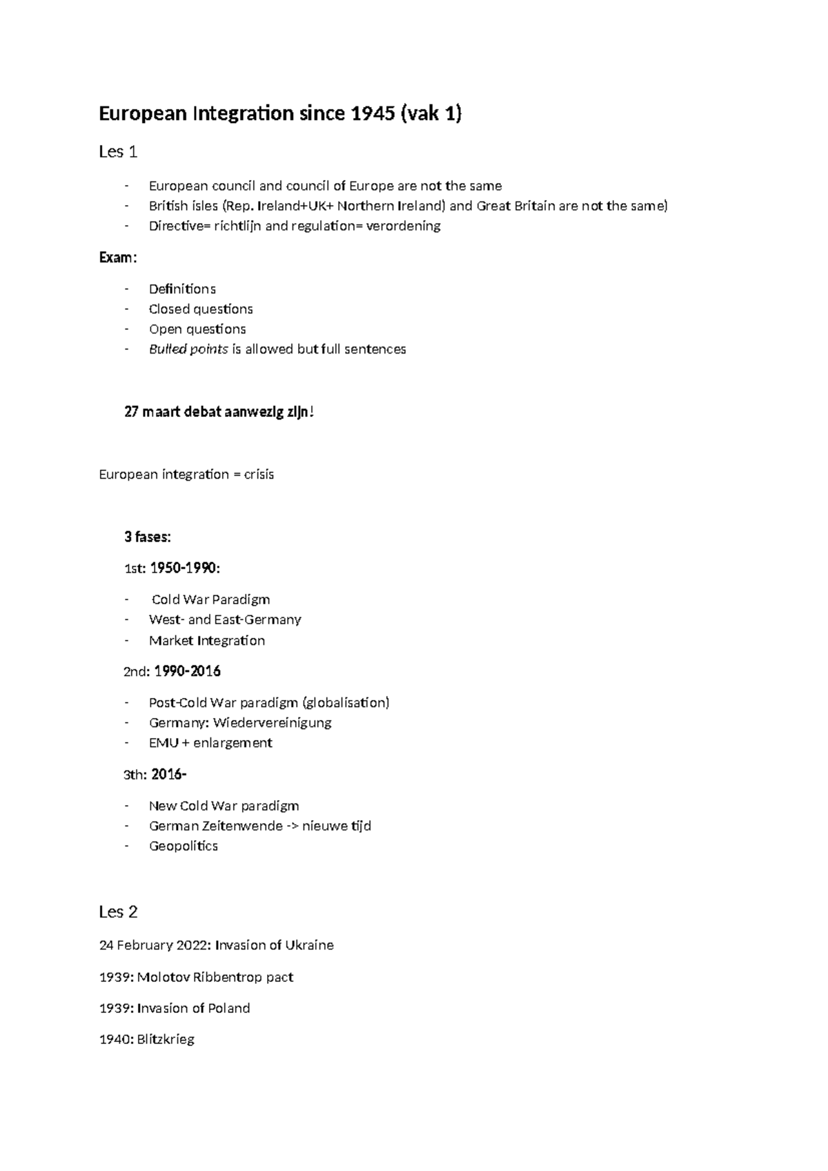 European Integration since 1945 - Ireland+UK+ Northern Ireland) and ...