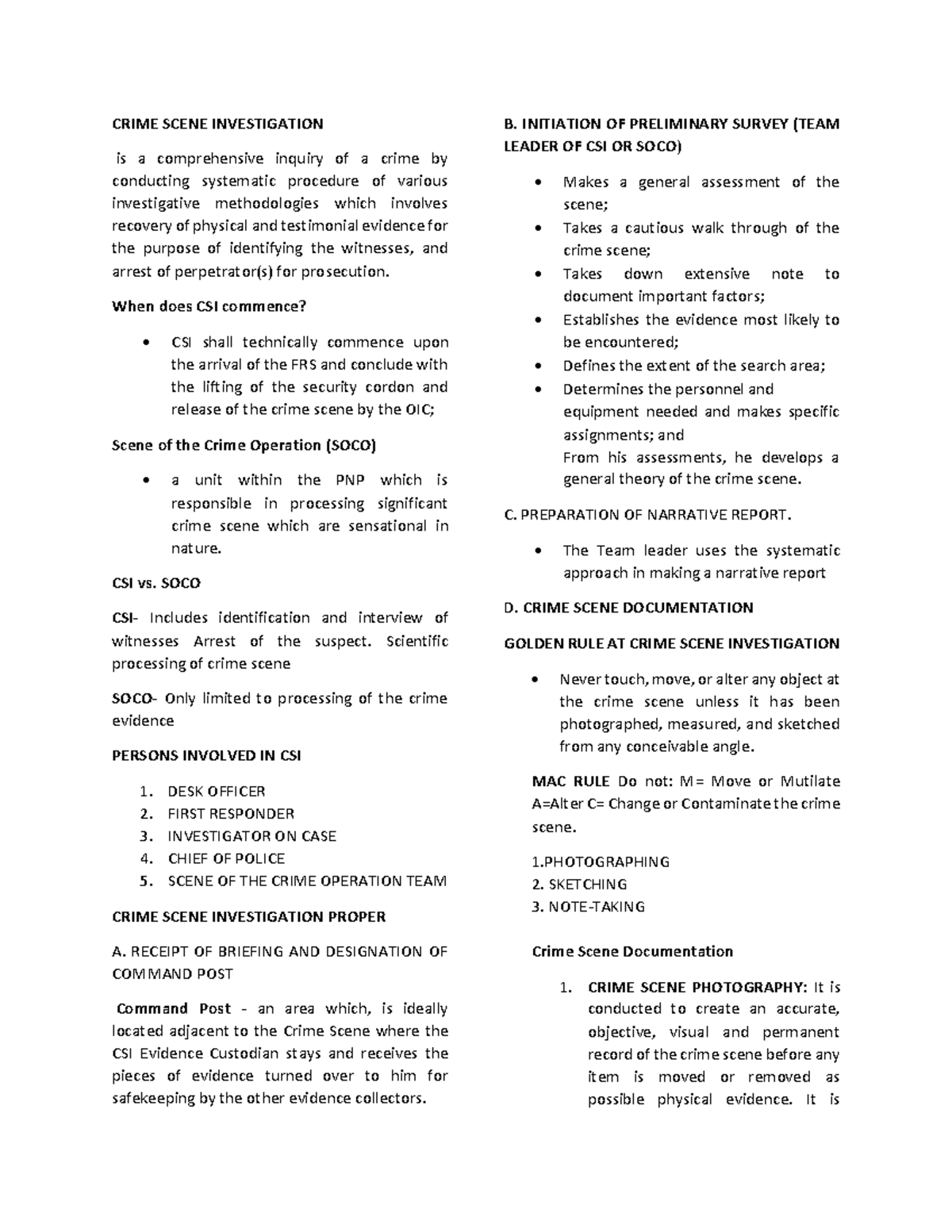 Pdf print cache - Nothing - CRIME SCENE INVESTIGATION is a ...