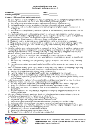 HE Cookery 9 Quarter 3 Module 1 - TLE - HE - COOKERY Quarter 3 – Module ...