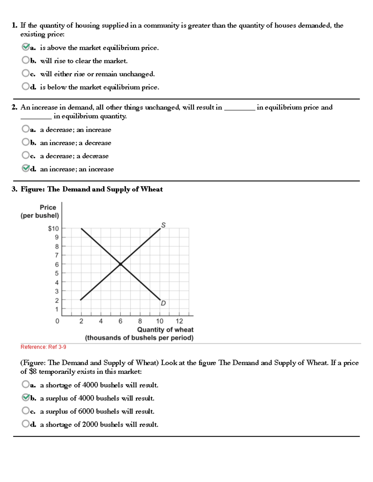 Problem set 3 assignment answers ecn104 - If the quantity of housing supplied in a community is ...