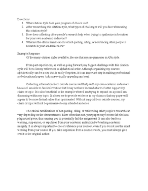 Week 3 - Project Plan - Directions: Part 1 Write 1-2 sentences per ...