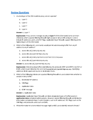 Netplus 9e Mod09solutions - Module 9: Wide Area Networking Solution and Answer Guide Jill West ...